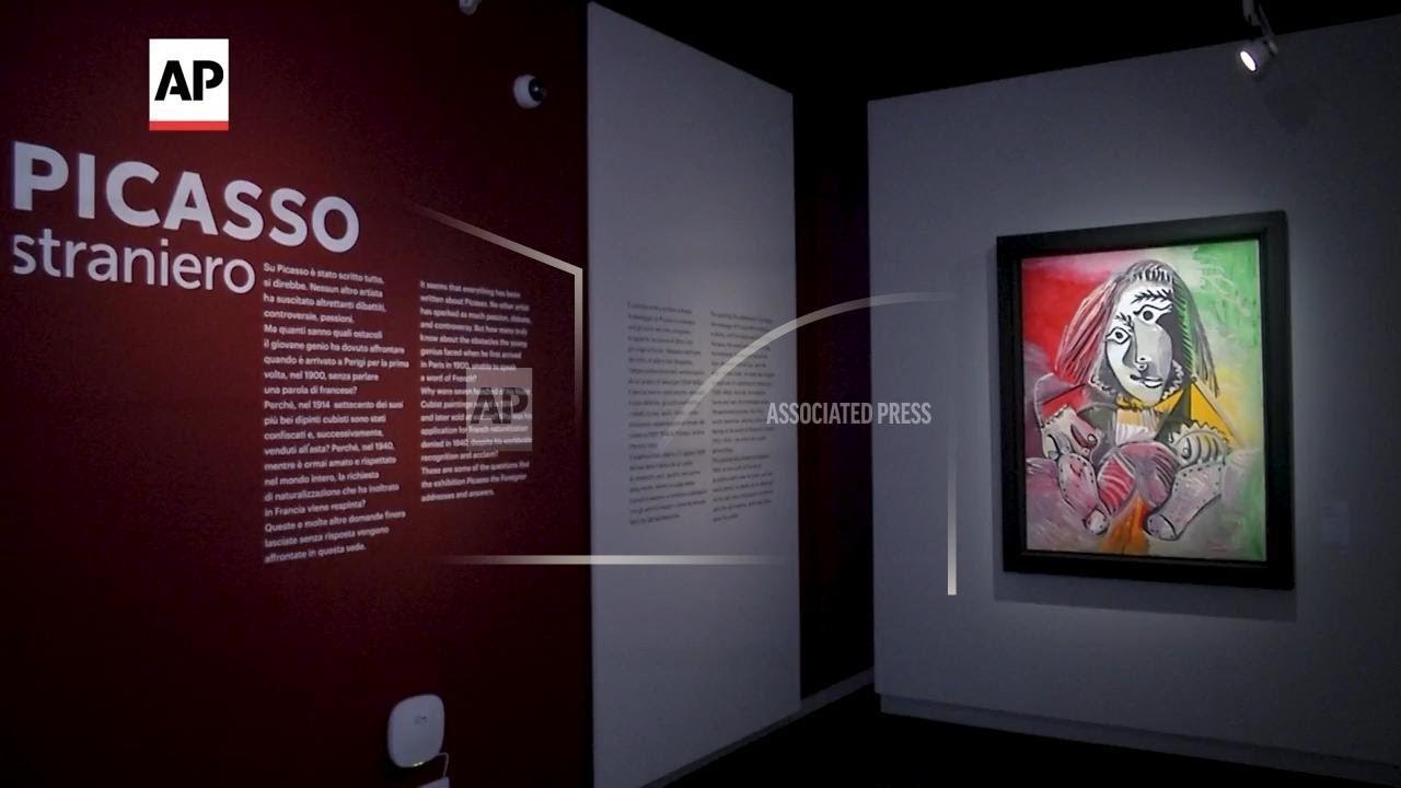 Never-seen-before Picasso works on display in Rome - YouTube