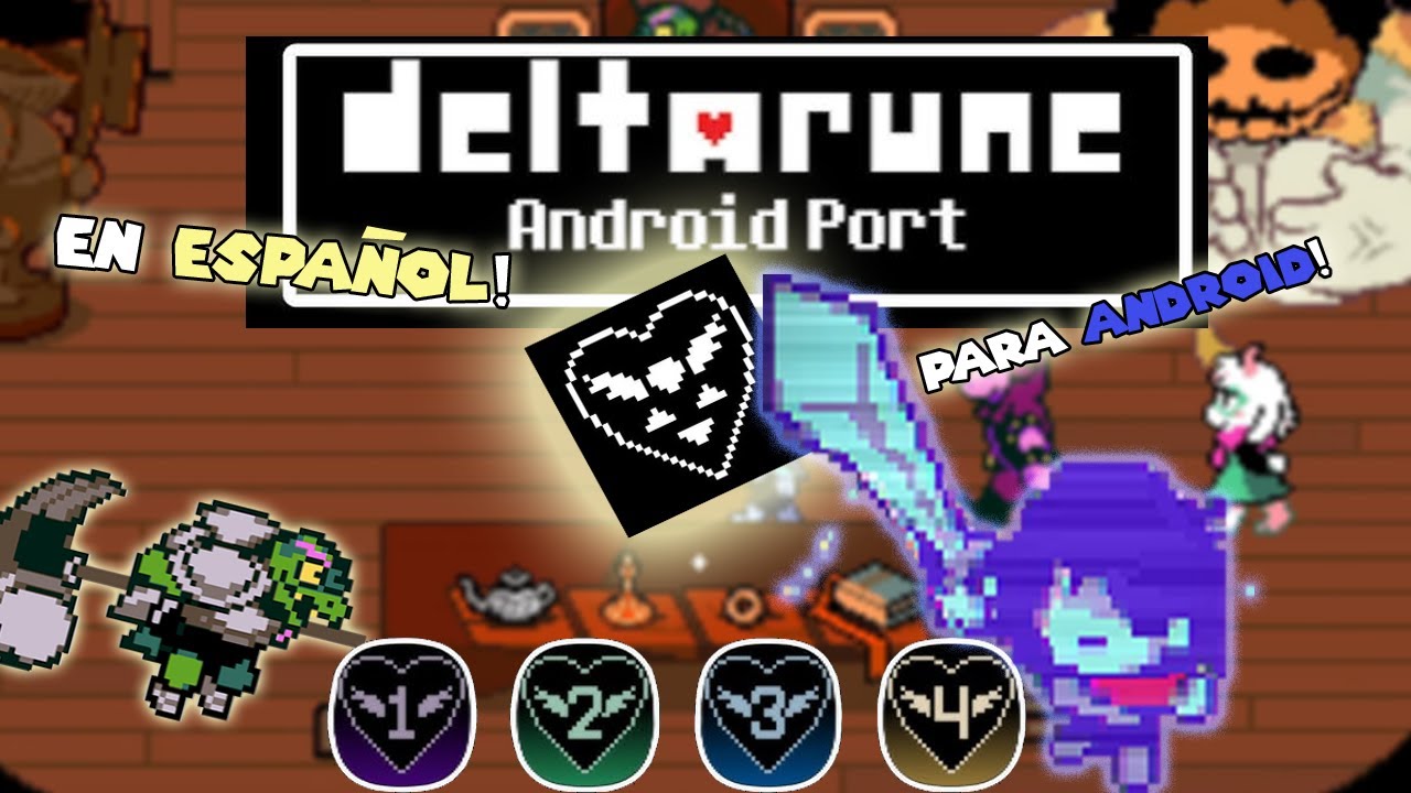 PORT de DELTARUNE en ESPAÑOL para Android 😱 ¡Instalación completa + prueba! - YouTube
