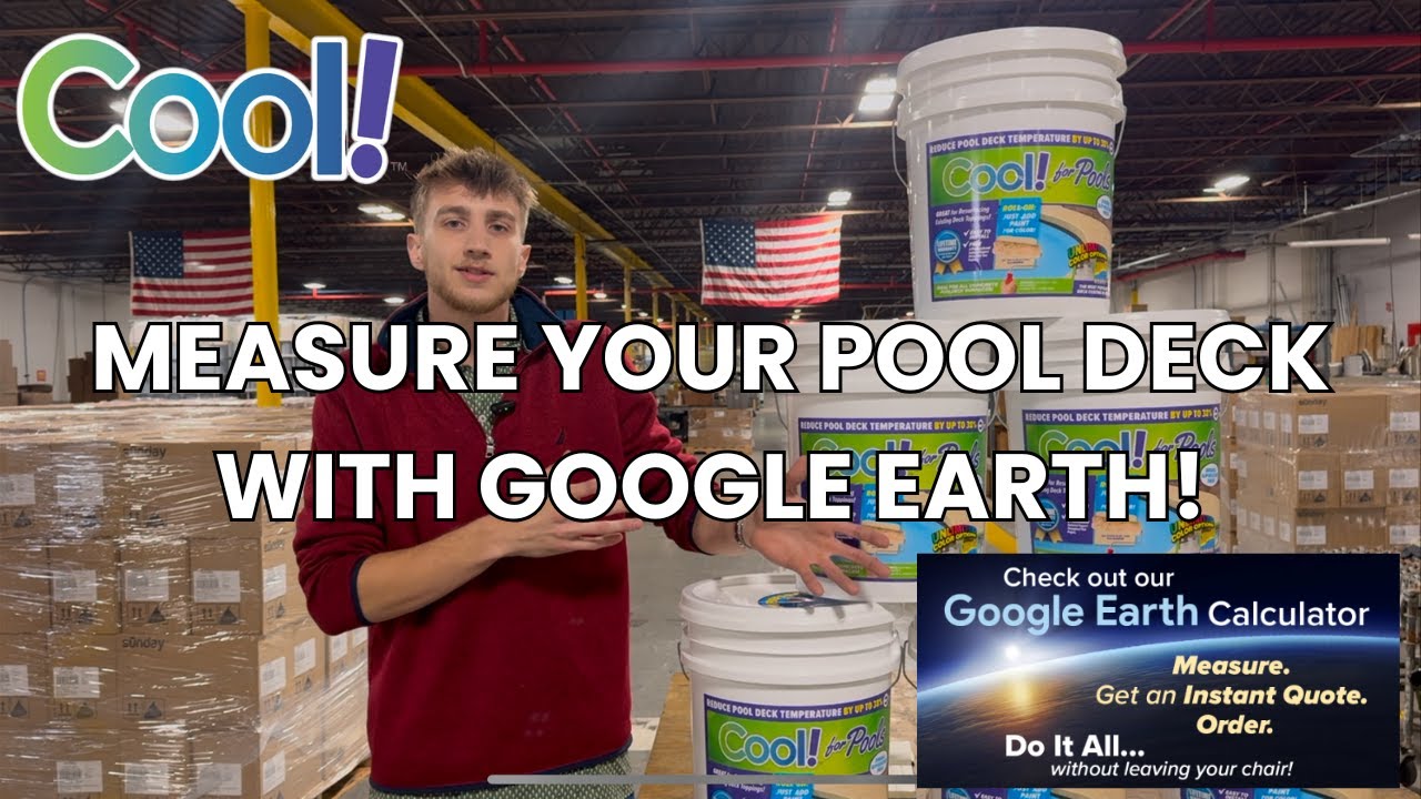 How to Measure your Pool Deck Using Google Earth - COOL! Pool Deck ...