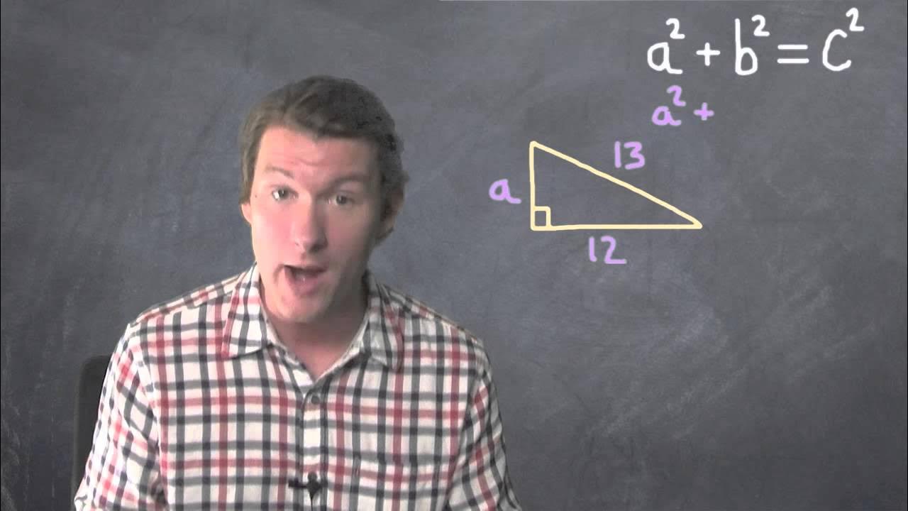 Find The Hypotenuse Using Pythagorean Theorem | Dave May Teaches - YouTube
