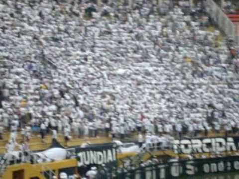 Torcida Jovem do Santos invadindo o Pacaembu - YouTube