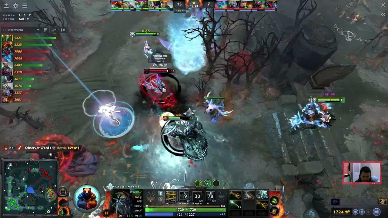 TOPSON NATURE PROPHET THE OFFLANER - DOTA 2 PATCH 7.37 - YouTube