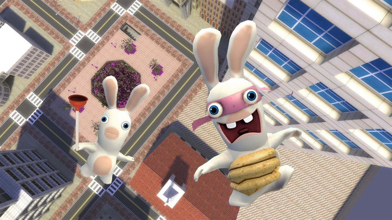 Gmod Rabbids ragdolls vol.2 - YouTube