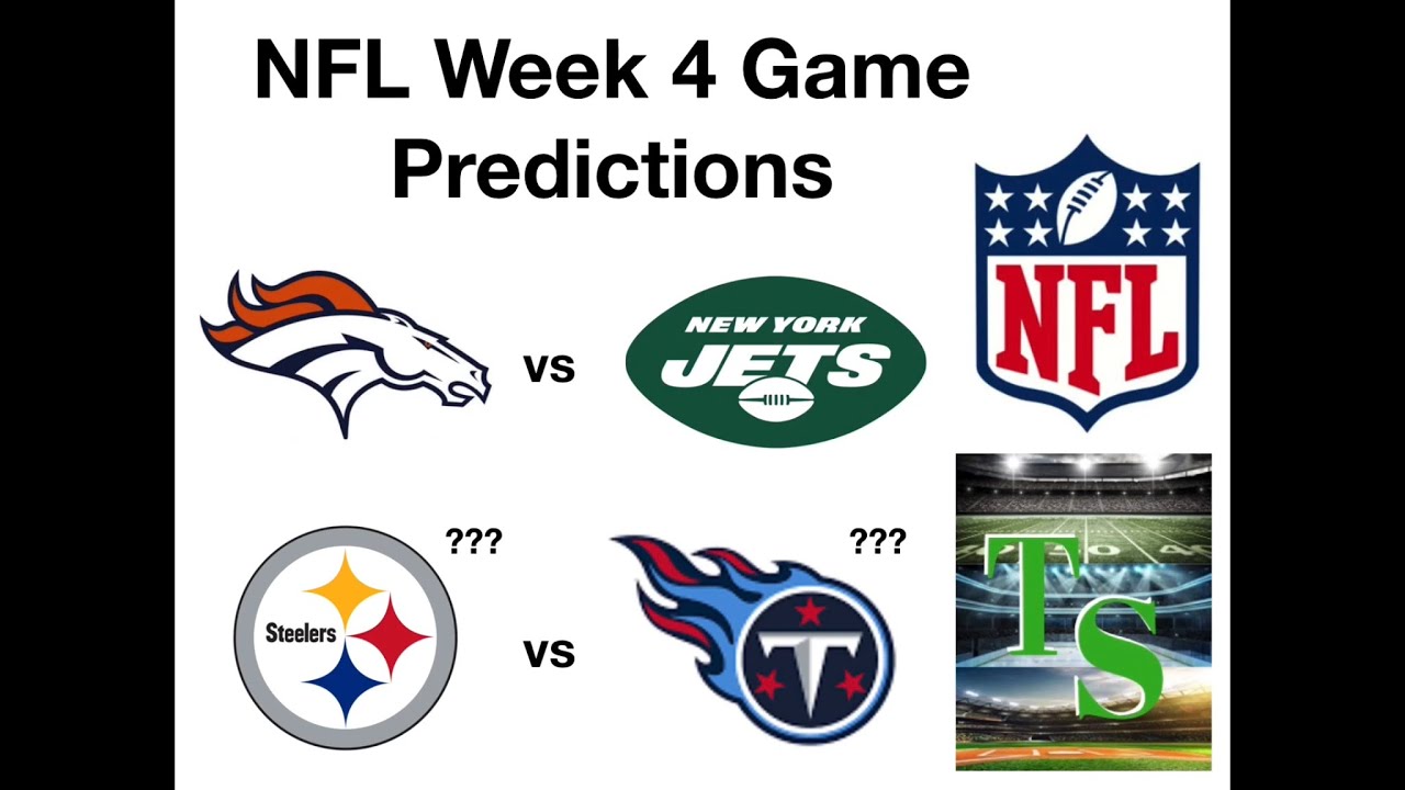 NFL Week 4 Predictions (2020) - YouTube