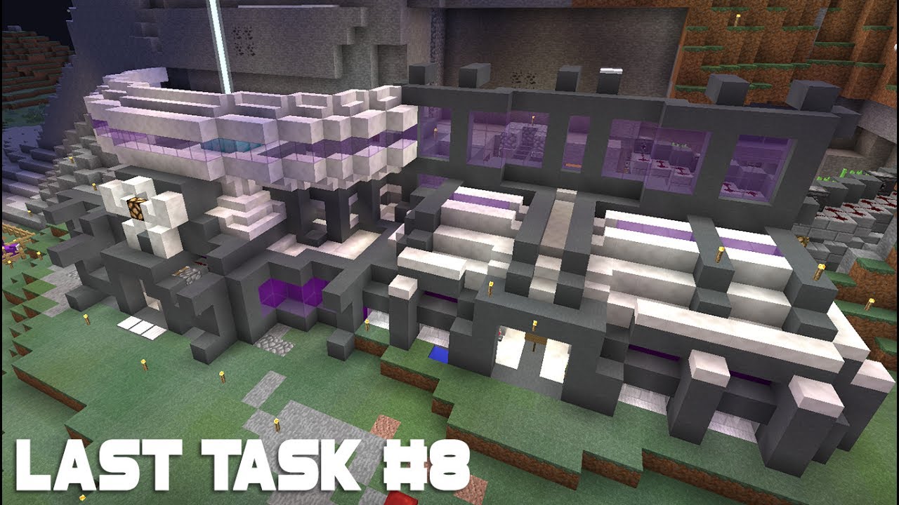 Last Task 2.0 - Космический Дизайн Базы и Финал Гоночной Трассы! (#8 ...