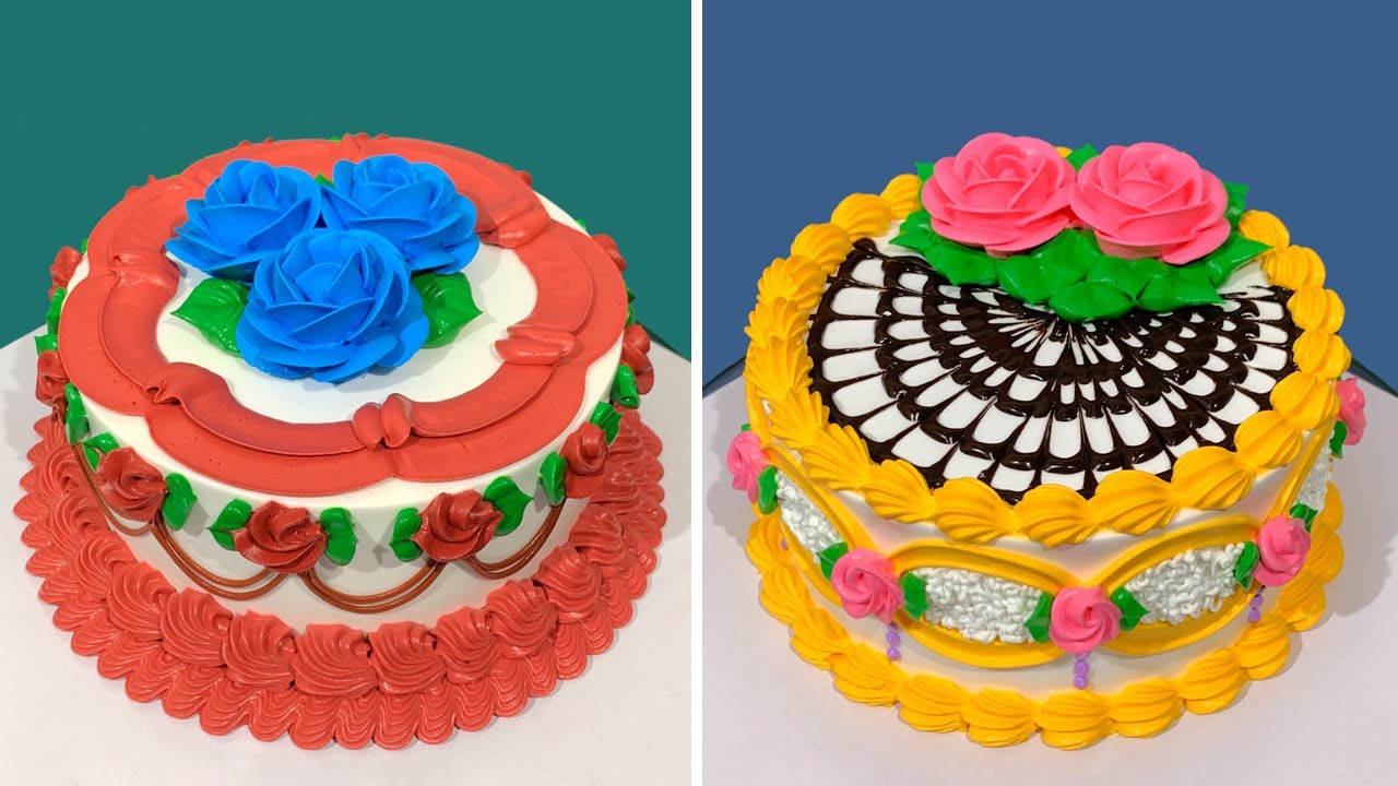 So Yummy Birthday Cake Decorating Recipes | Most Satisfying Chocolate ...
