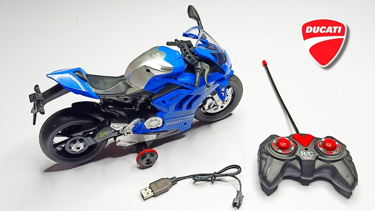RC Super Ducati motorcycle Unboxing And Testing Video|| - YouTube
