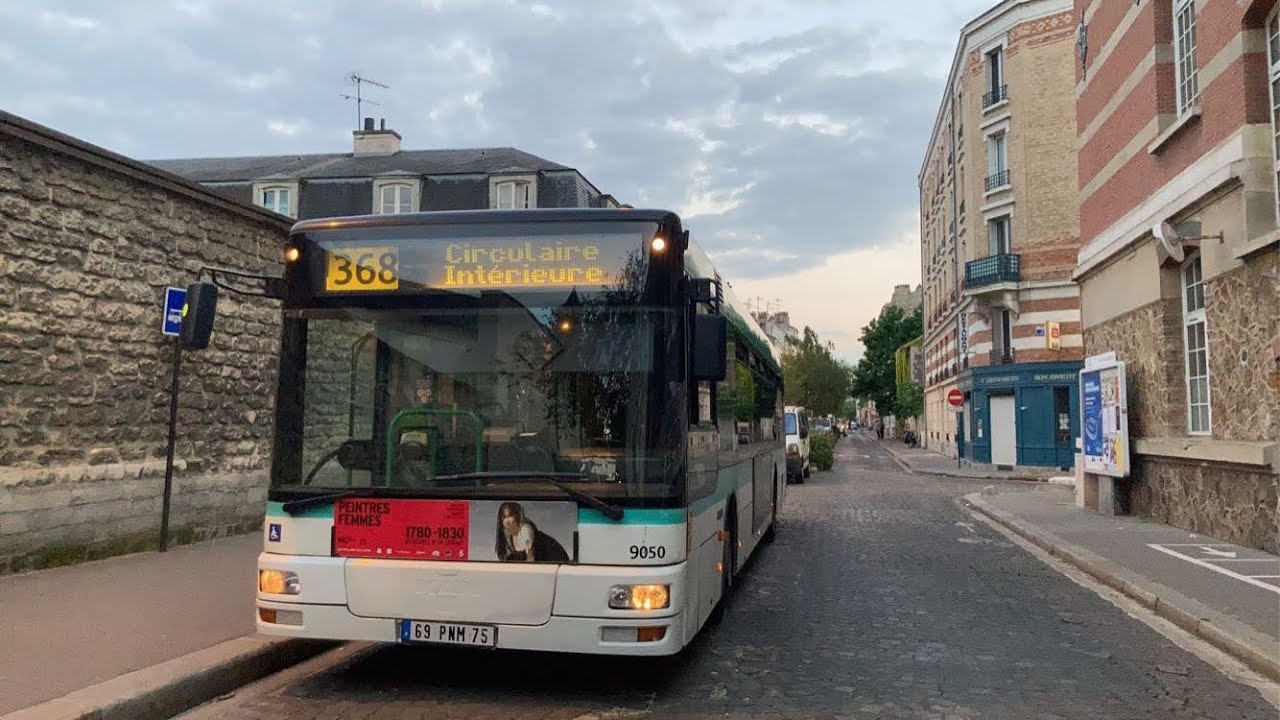 Ligne 239 — MAN NL 223 RATP BUS | 9050 KICKDOWN !!! - YouTube