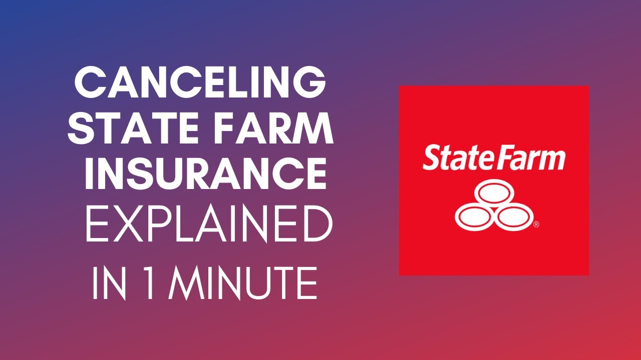 How To Cancel State Farm Insurance (2025) - YouTube