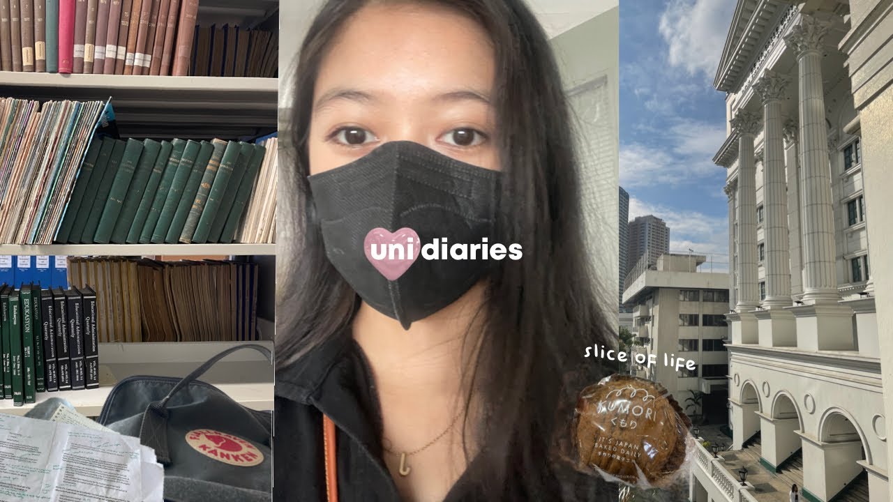 [slice of life] uni diaries (dlsu🏹) ☁️ late night studying, grocery runs 🛒, productive uni vlog ...