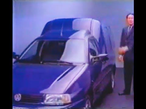 VOLKSWAGEN CADDY 9K,Brazilian TV Ad, 1999. - YouTube
