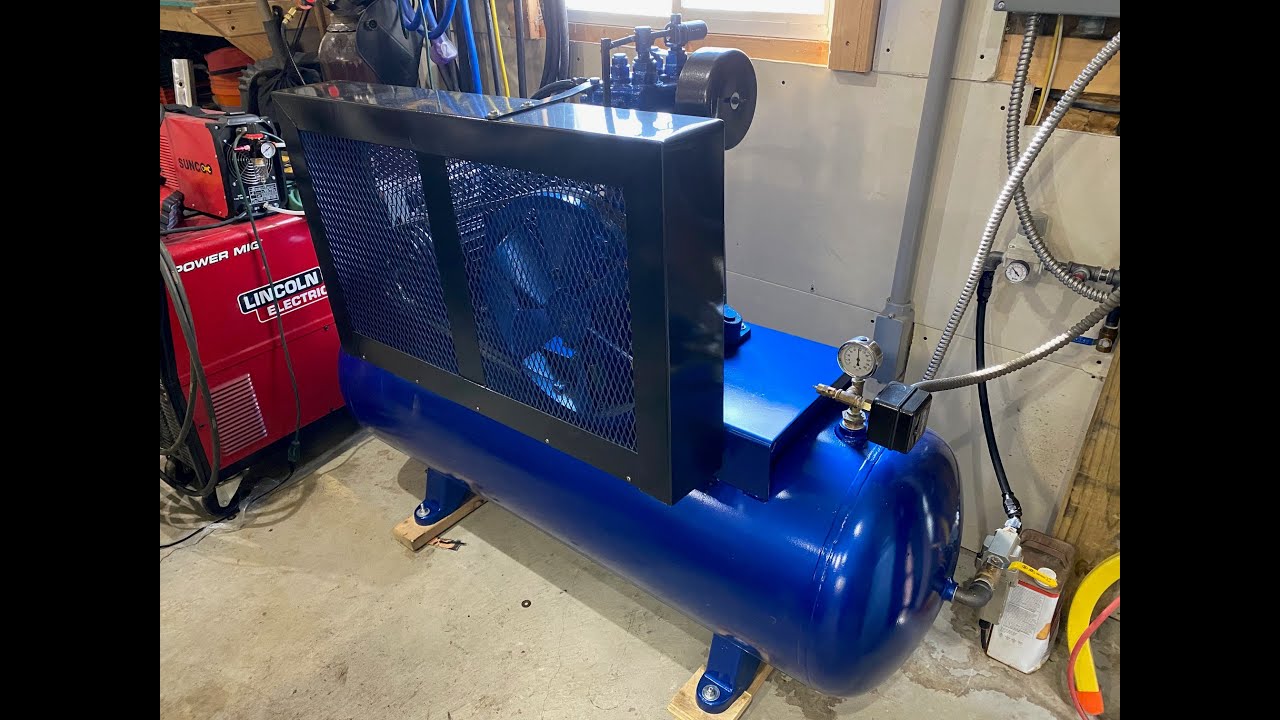 Final Assembly - Air Compressor Build Part 5 - YouTube