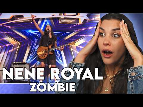 ABSOLUTLEY JAW-DROPPING!!! First Time Reaction to 16-Year-Old Nene Royal - Zombie | AGT Audition
