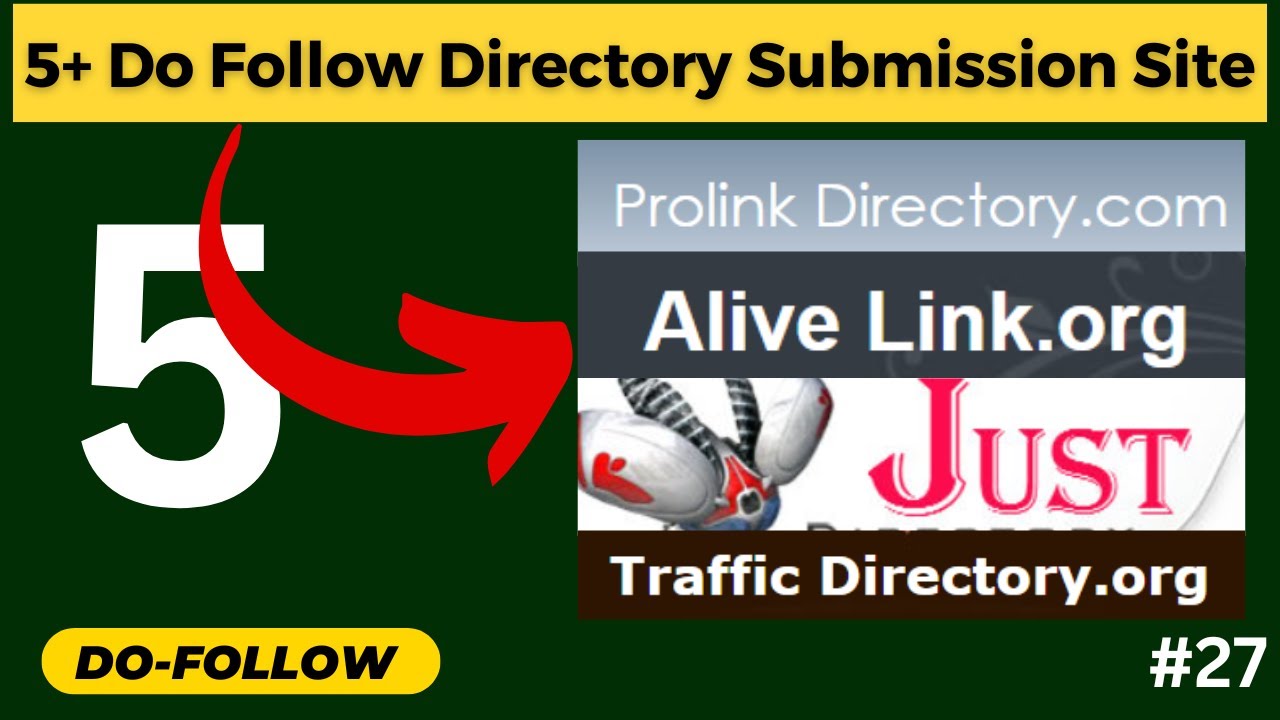 5+ Do Follow Directory Submission Backlink Lists | How to Create ...