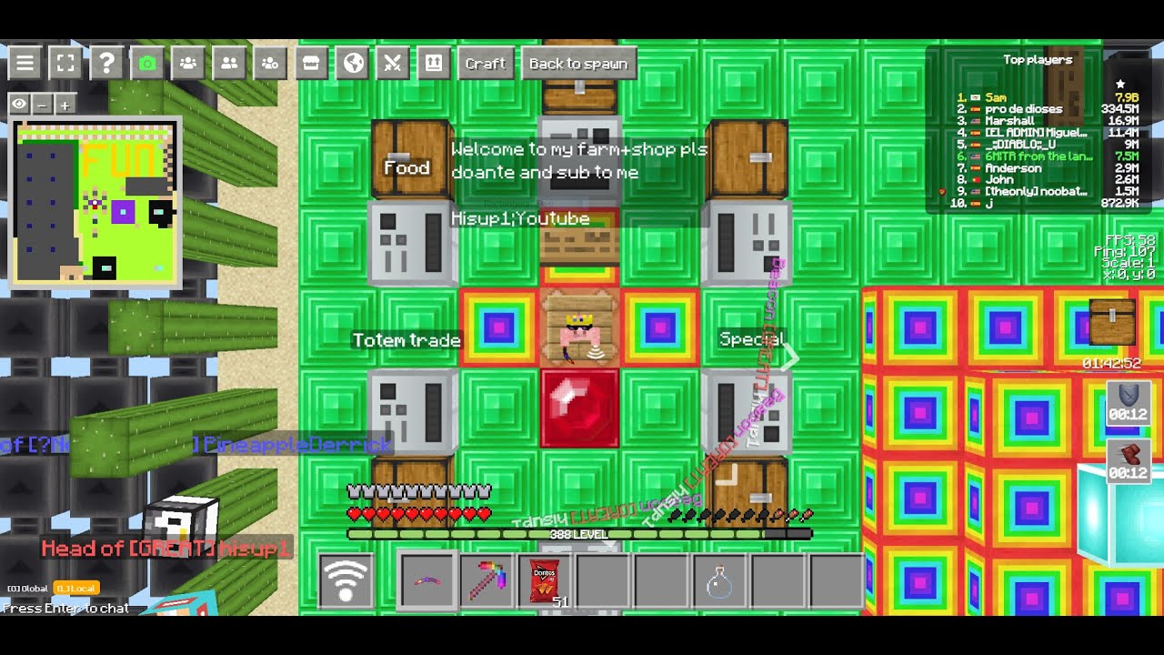 Mine-Craft.io World Tour - YouTube