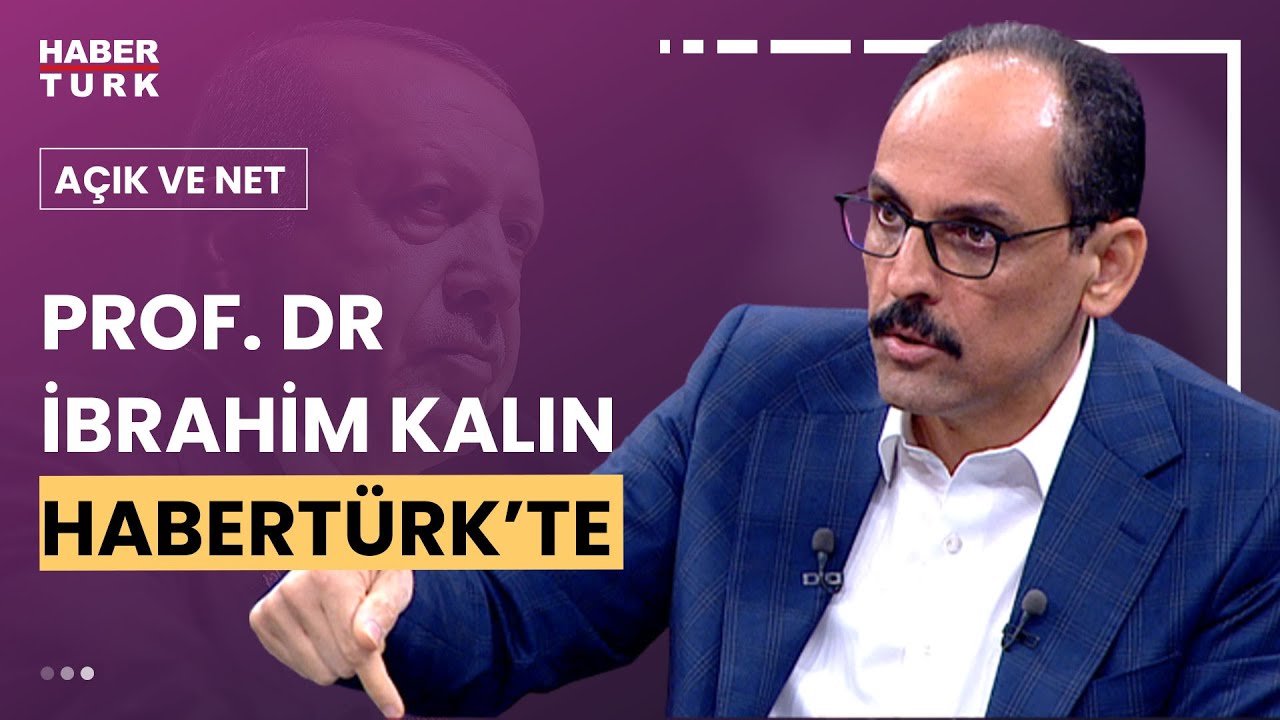 Cumhurbaşkanlığı Sözcüsü Prof. Dr. İbrahim Kalın soruları yanıtlıyor ...