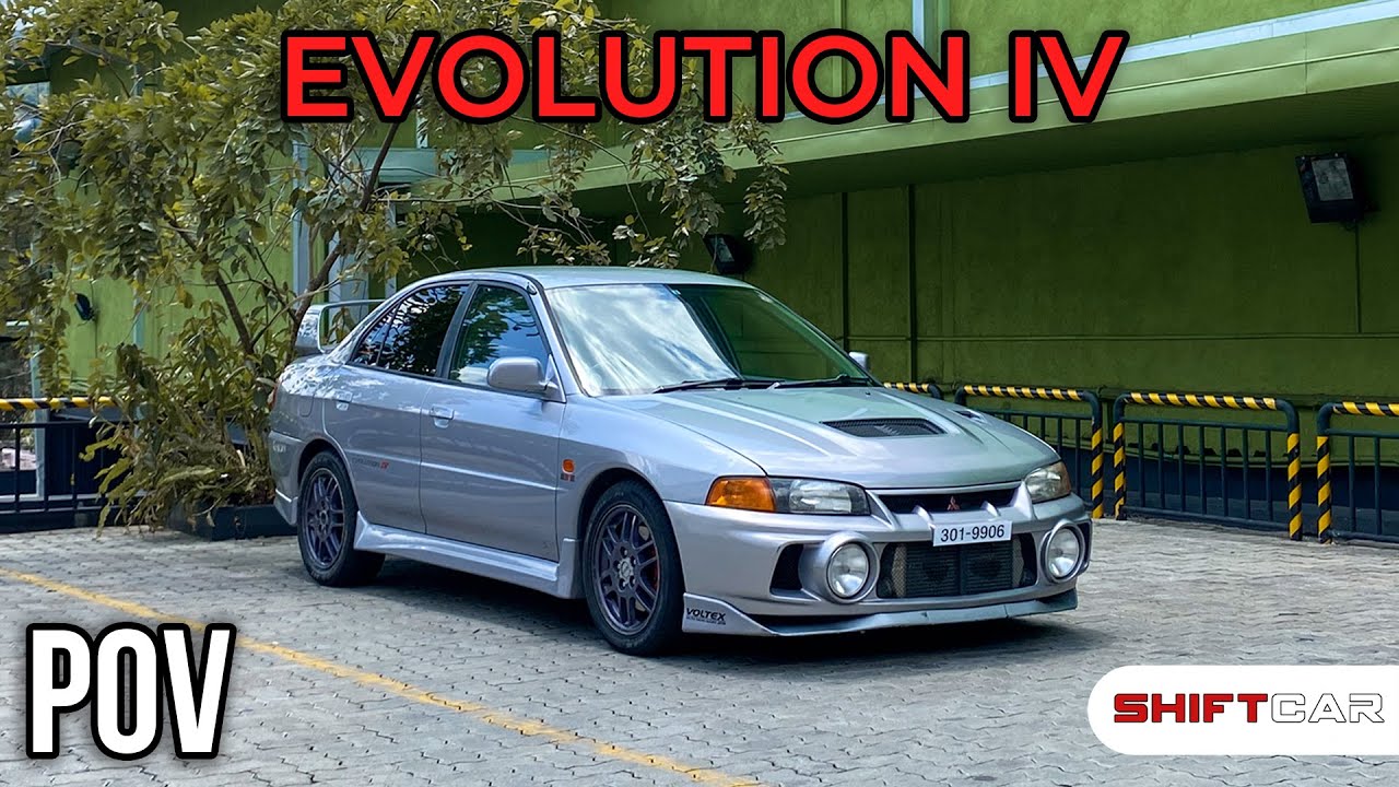 MITSUBISHI LANCER EVOLUTION IV | POV DRIVE - YouTube