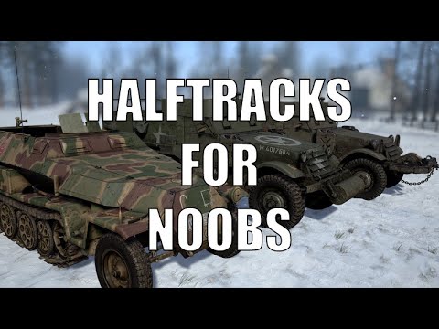How to use a halftrack in Hell Let Loose - YouTube