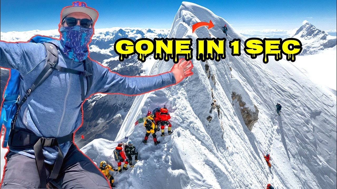 Vanished in 1 Second: The Hillary Step Trap - YouTube