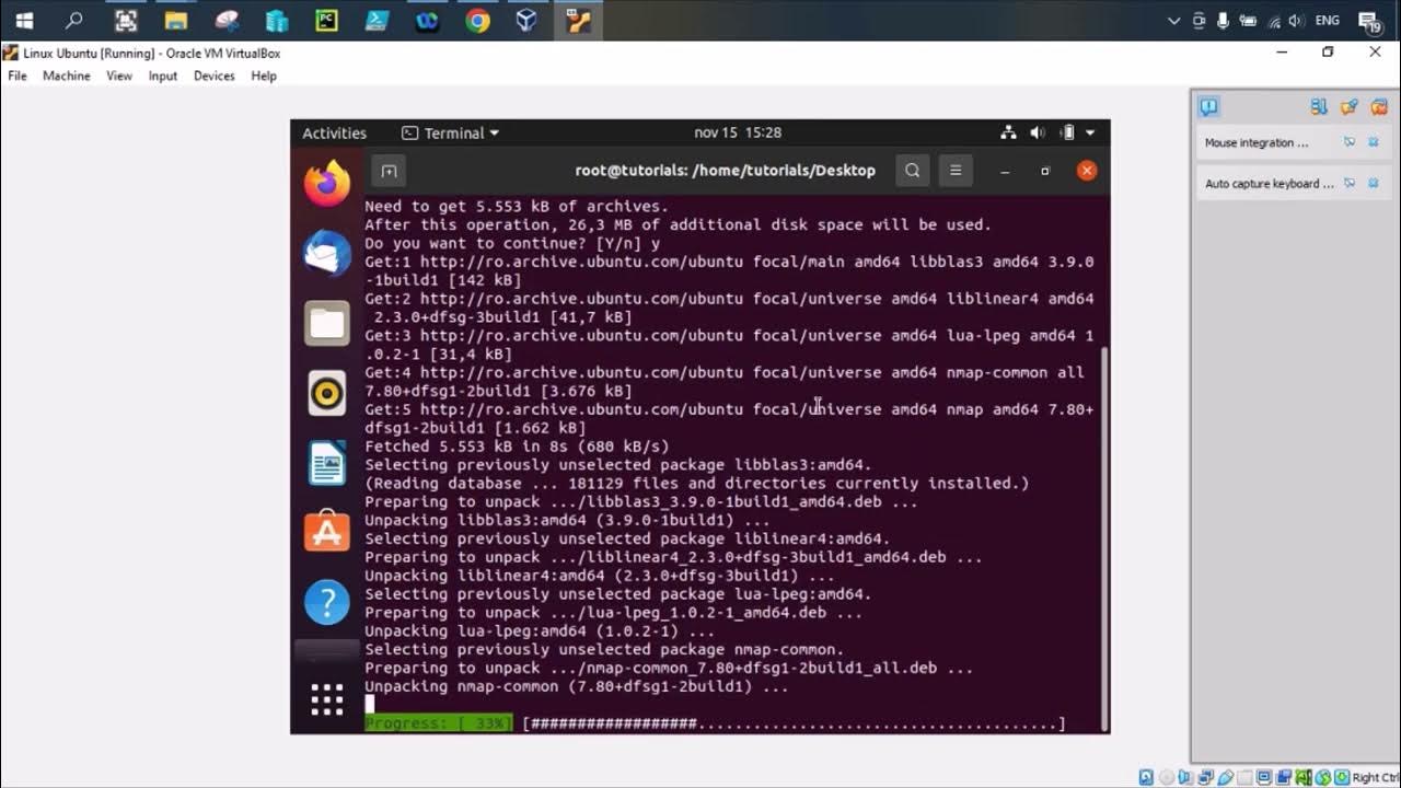 How to install nmap on Linux Ubuntu - YouTube