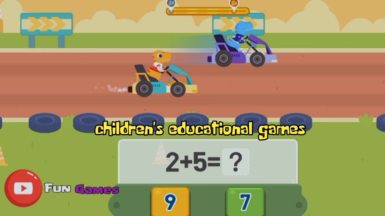exciting educational game:DINOSAUR SCHOOL - YouTube