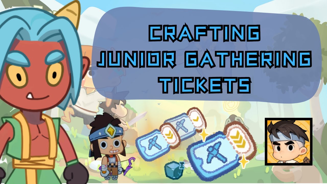 Lumiterra | Crafting Junior Gathering Ticket | CBT - YouTube