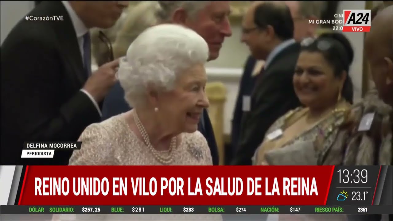 👑Reino Unido en vilo por la salud de la Reina Isabel II I A24 - YouTube