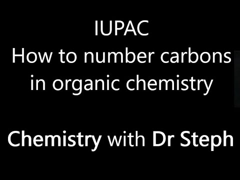 IUPAC Nomenclature - How to Number Carbons - Simple Organic Chemistry ...