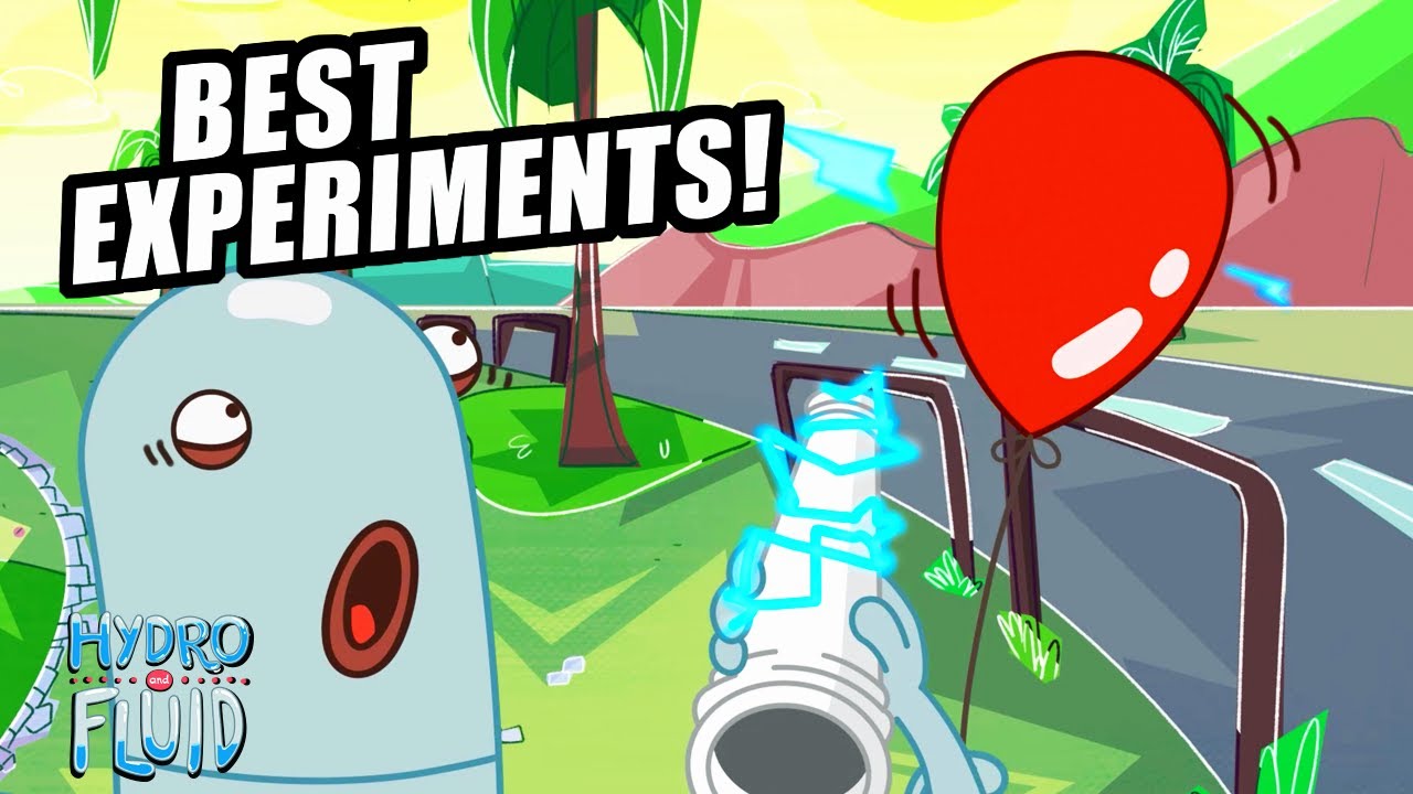 Top Experiments | HYDRO and FLUID | Funny Cartoons for Children - YouTube