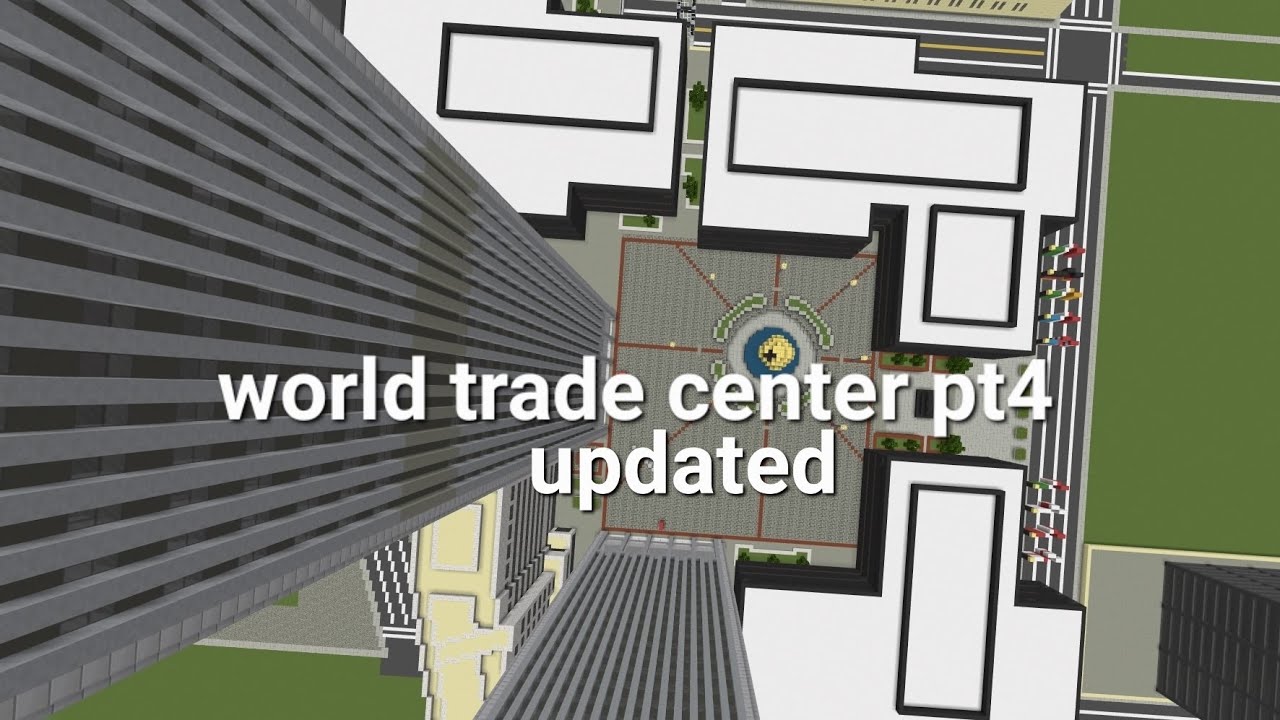 How to build the world trade center minecraft tutorial part 4 - YouTube