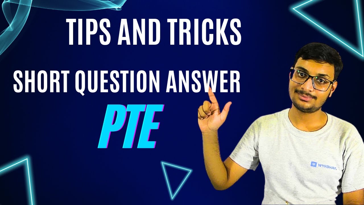 Short Question Answer PTE | PTE | PTE Test - YouTube