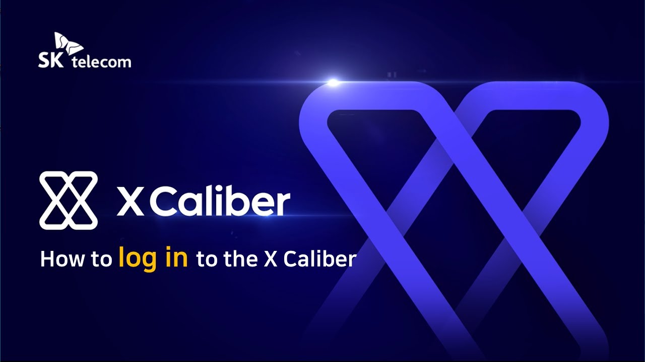How to log in to the X Caliber - YouTube