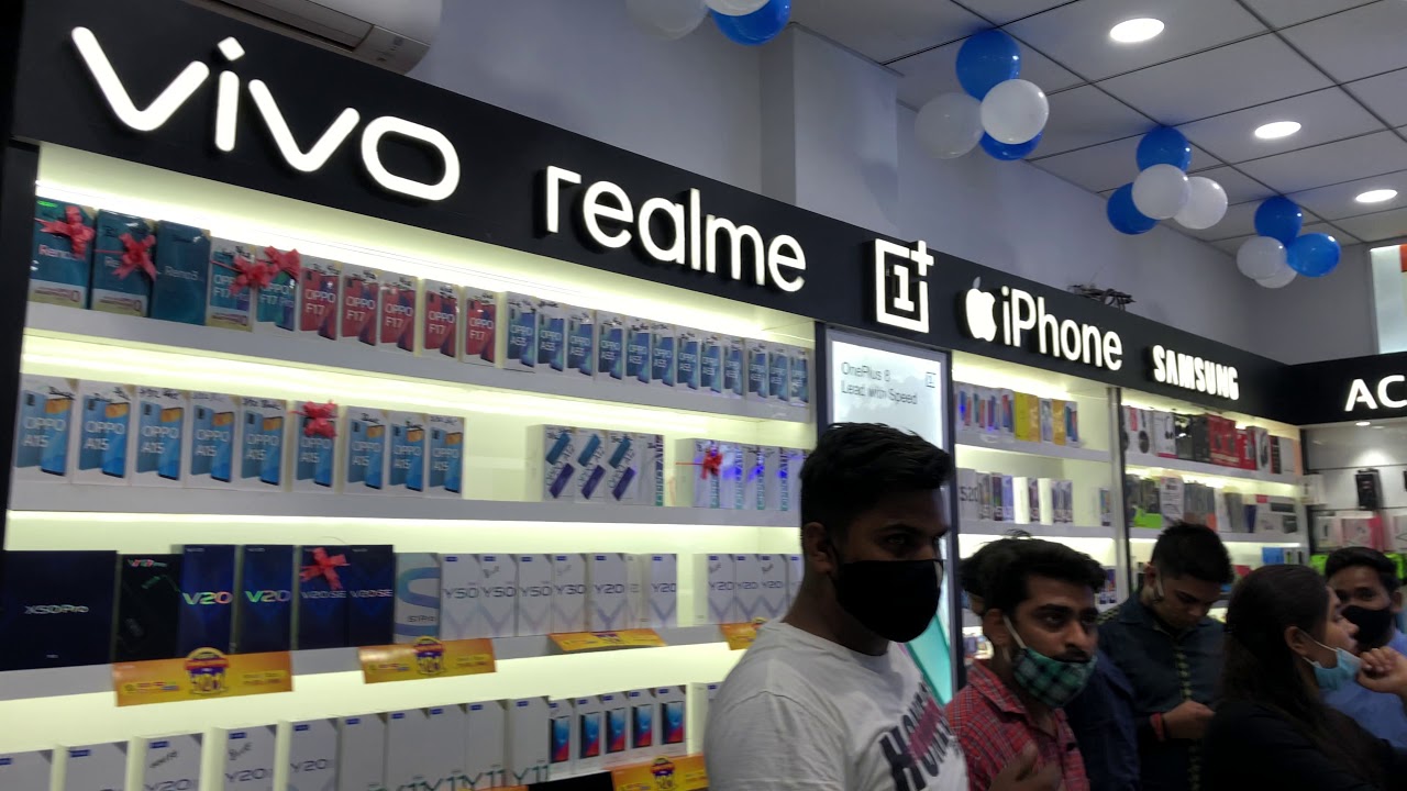 ( New fone zone )Mobile Showroom interior design , For more Videos ...