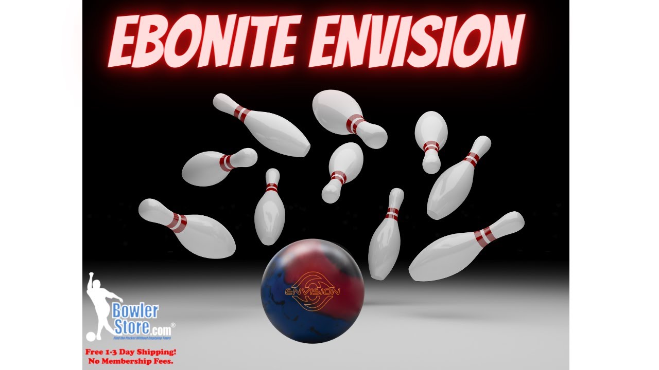 Ebonite Envision Bowling Ball Reaction | Bowlerstore.com - YouTube