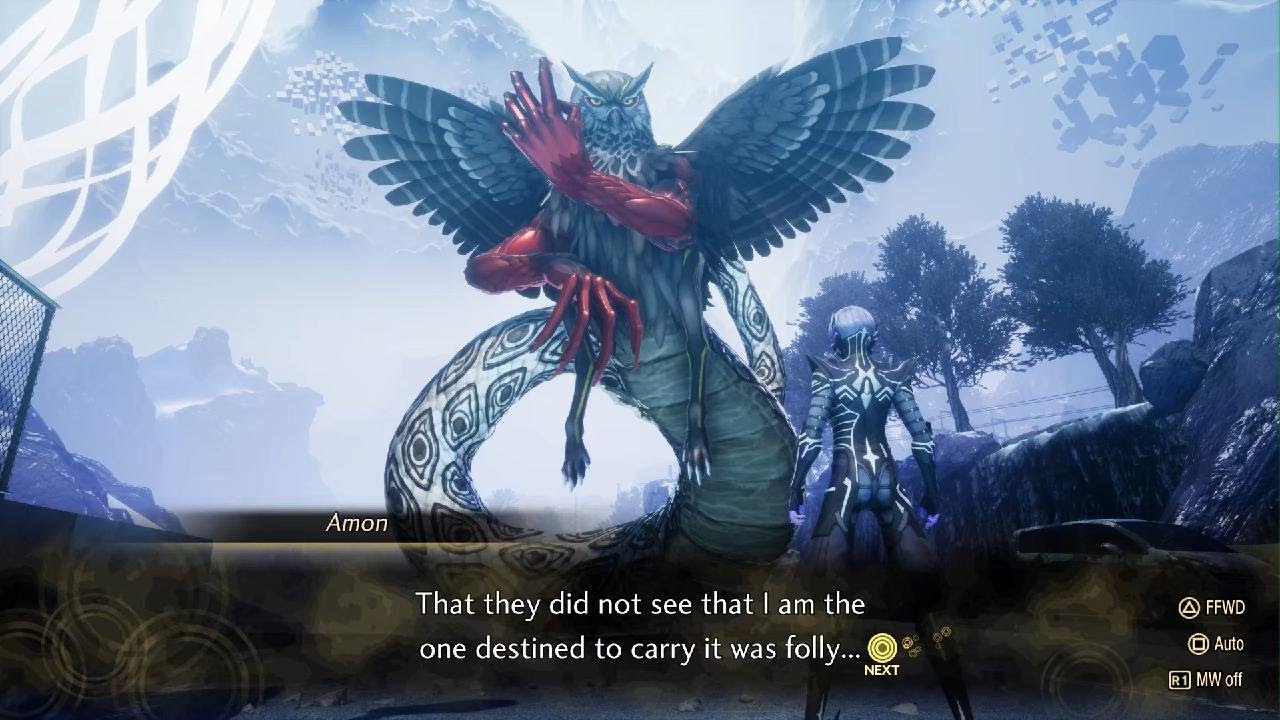 SHIN MEGAMI TENSEI V: Vengeance - Amon (Hard) - YouTube