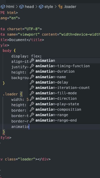 How To Make Loading Effect | Html Css - YouTube