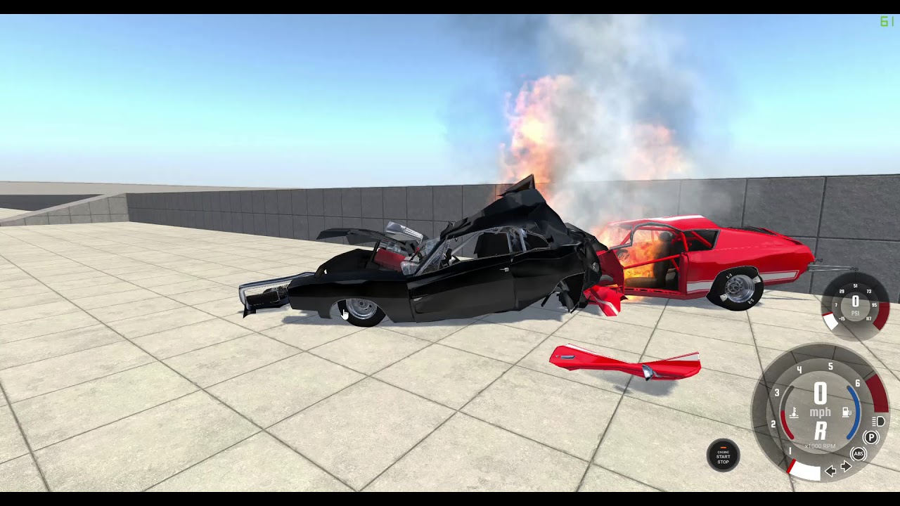 Battle Bots in Beamng drive - YouTube