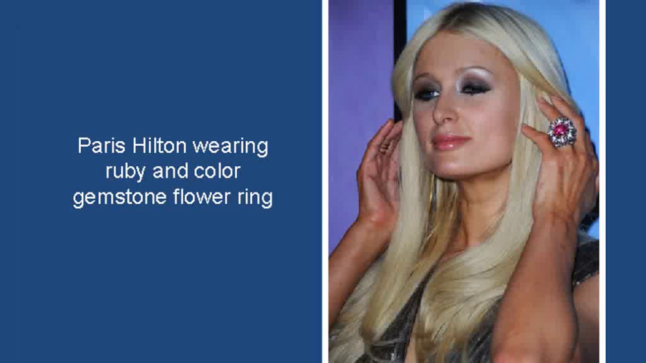 List of Hollywood Celebrities who wear Ruby As Engagement Ring - YouTube