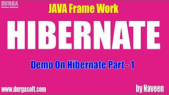 Hibernate Tutorial | Mr. Naveen - YouTube