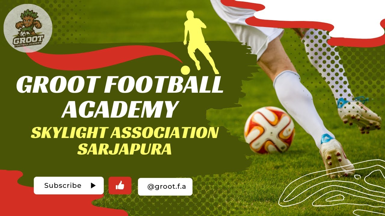 Groot Football Academy - Sarjapura - YouTube