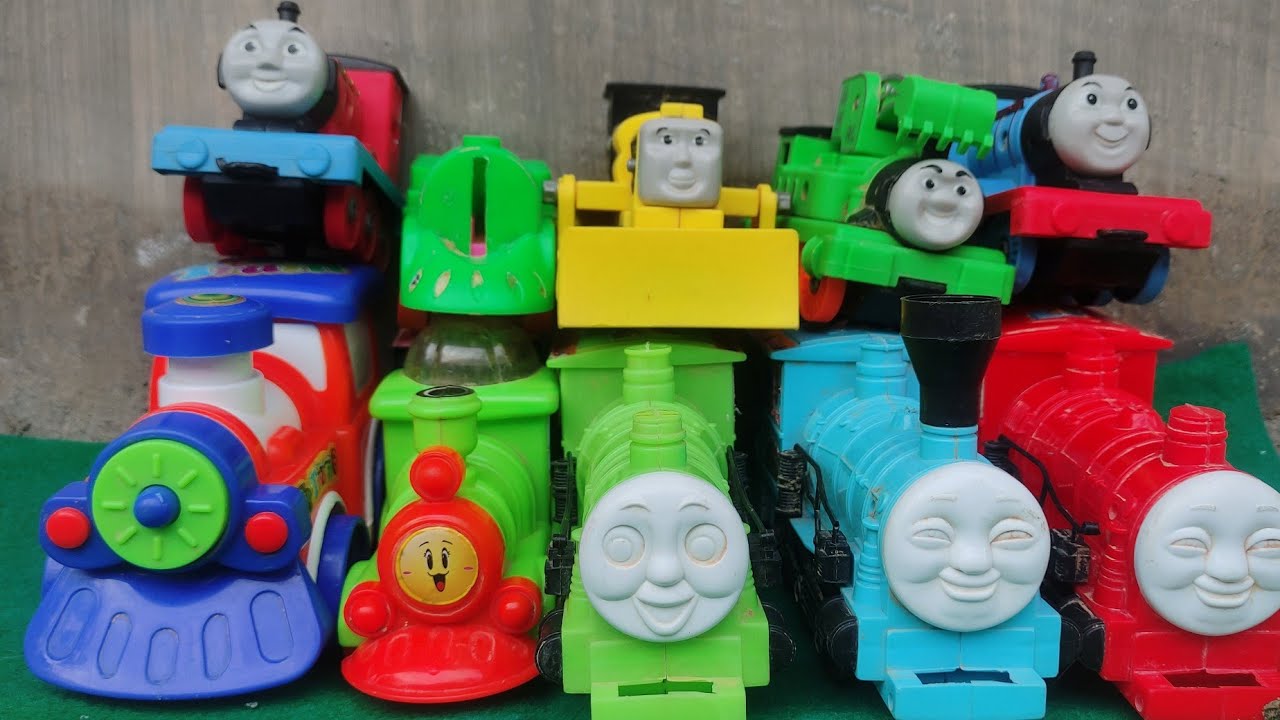 Mencari dan Menemukan Mainan Kereta Api Thomas Edison, Thomas and ...