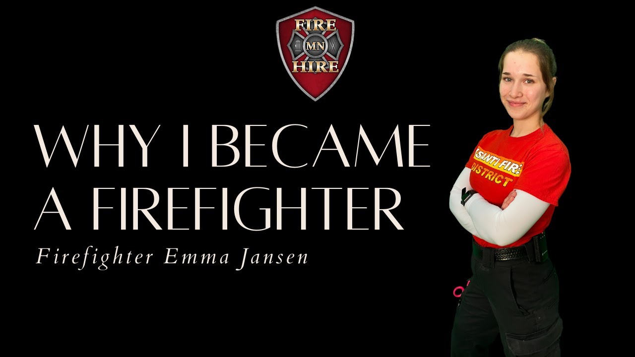Why Emma Jansen Became a Firefighter - YouTube