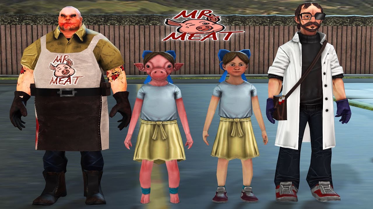 Mr. Meat - New Update - Scientist, Piggy Girl, Mr Meat, Cured Girl ...