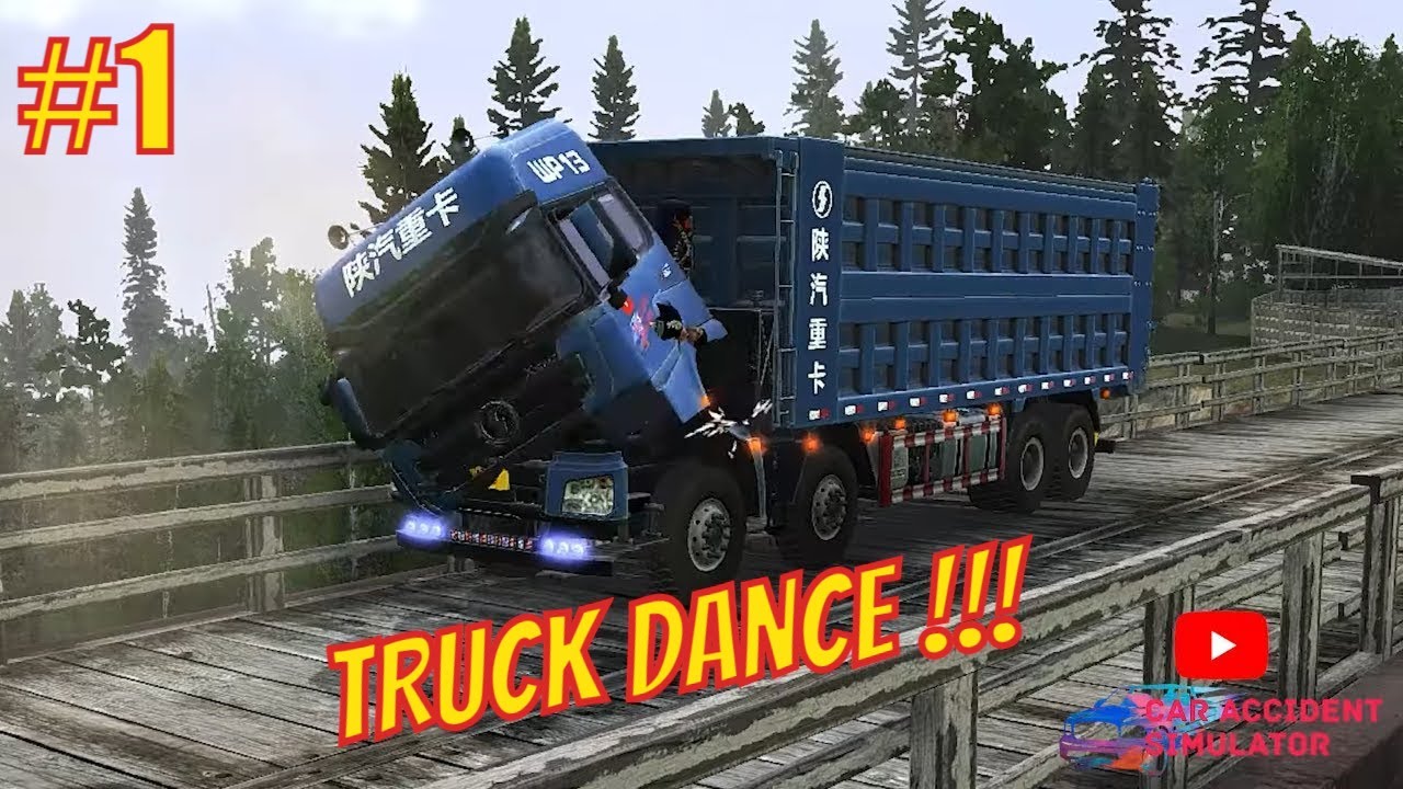 Truck Dance Episode #1 - Funny Dump Truck Moves to Music | TikTok Truck ...