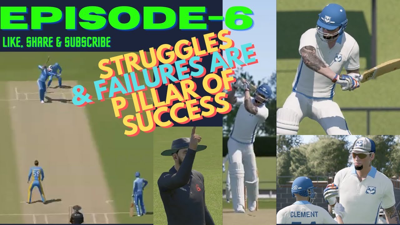 #ep6 Failure is the pillar of Success, Kunal Proves his cricket - YouTube