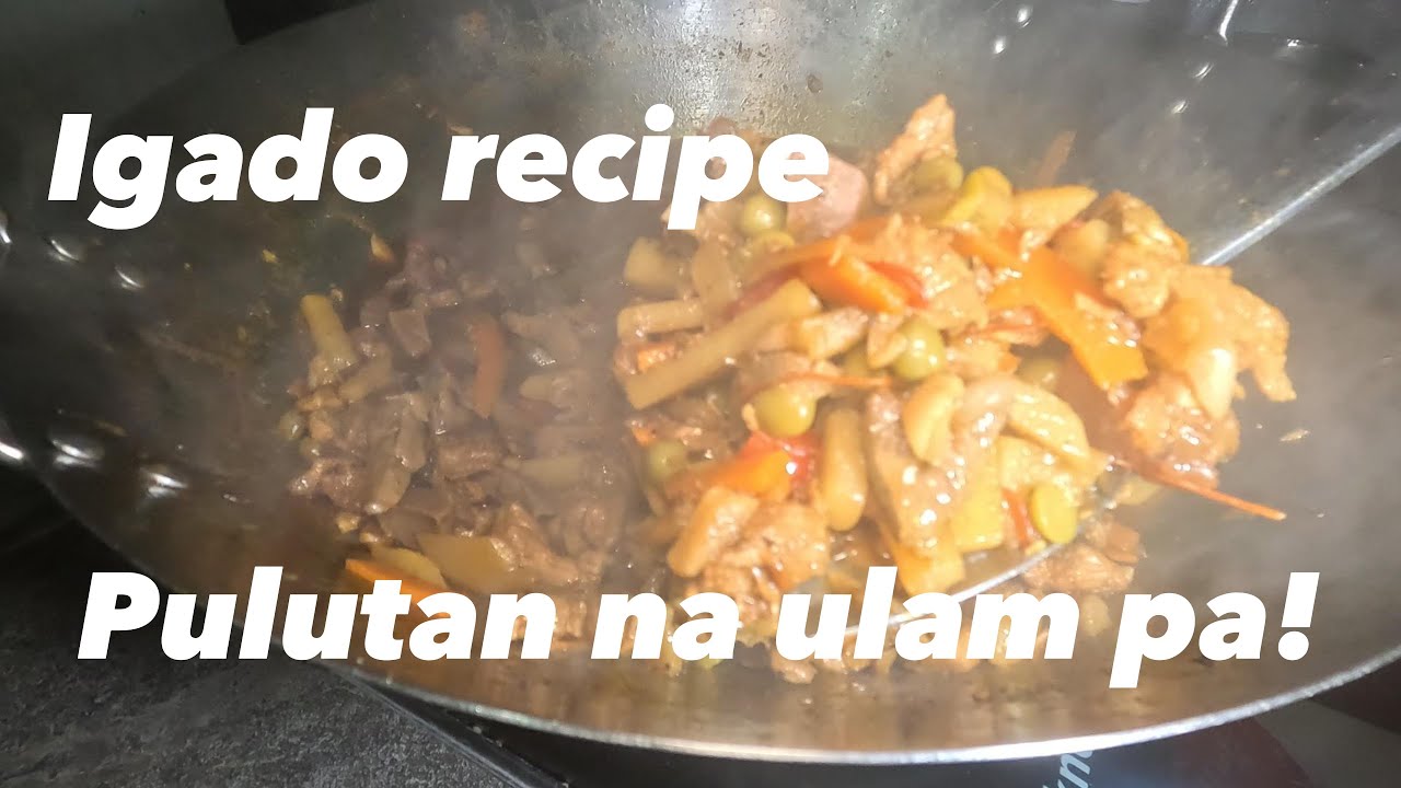 4K | Igado | Simple and quick recipe | Ulam na pulutan pa | Filipino ...