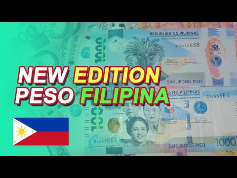 New edition Peso (Philippine currency) #new - YouTube