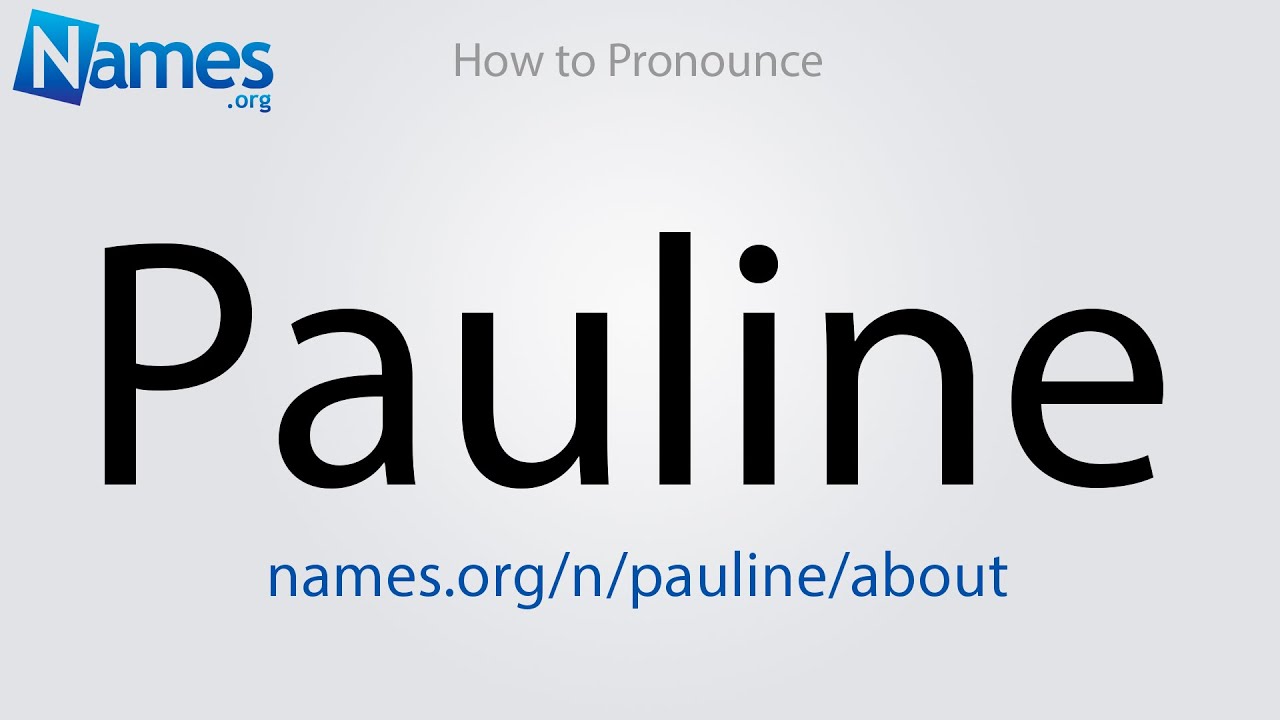 Pauline Name