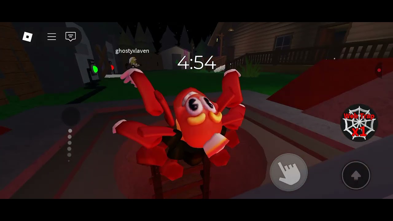 Playing as spider in roblox spider - YouTube