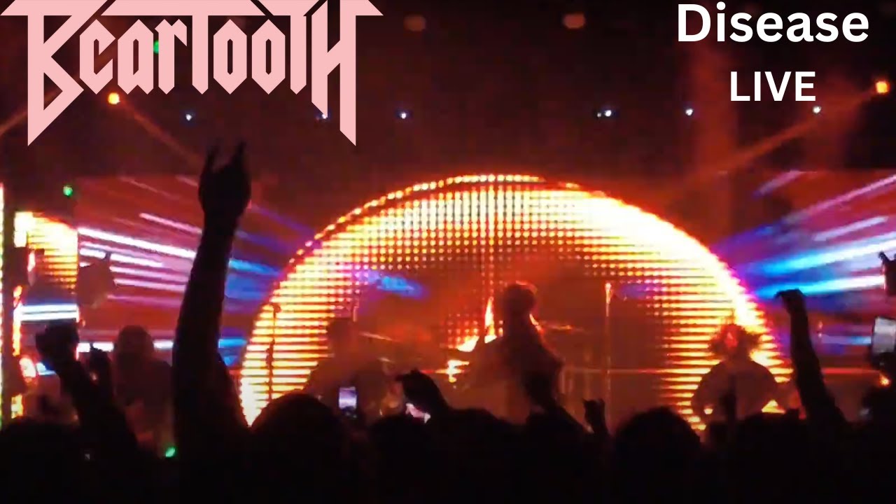 Beartooth - Disease - 01/31/24 In Charlotte, NC - YouTube